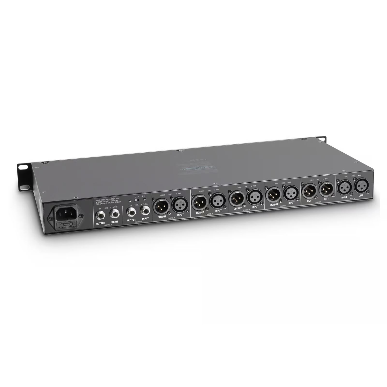 LD Systems MS 828 19" 8-Kanal Splitter/Mixer | 00054517