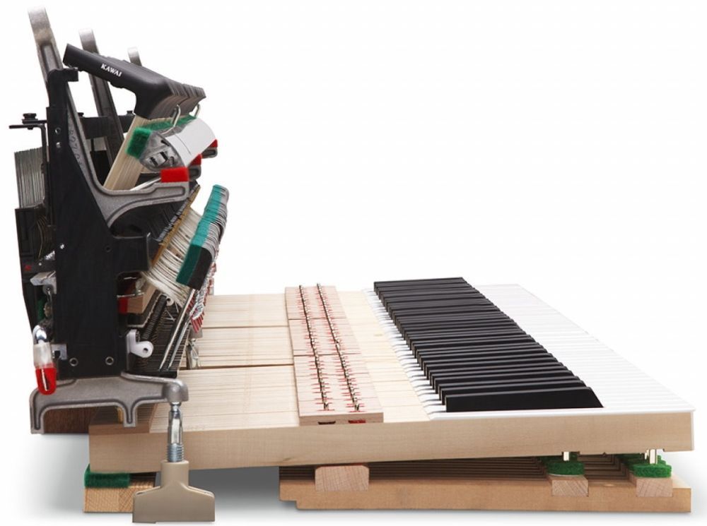 KAWAI NV-5S Novus Digitalpiano- Millennium III Hybrid Klavier Mechanik ...