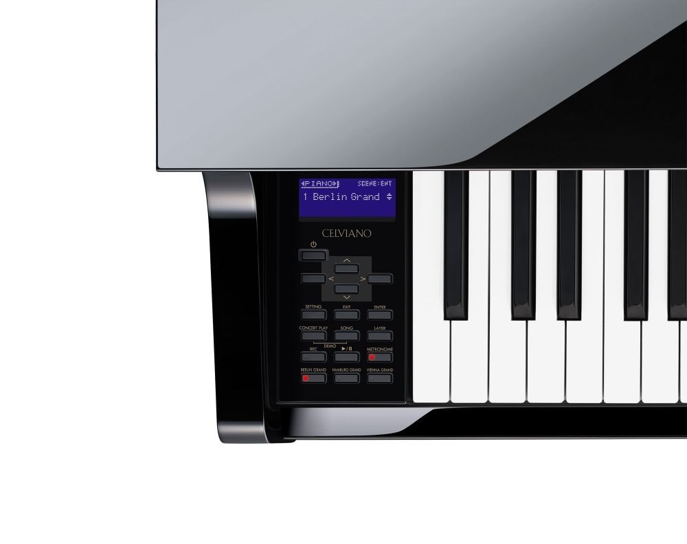 Casio / Bechstein GP-510-BP Digitalpiano, Bechstein-Hammermechanik ...