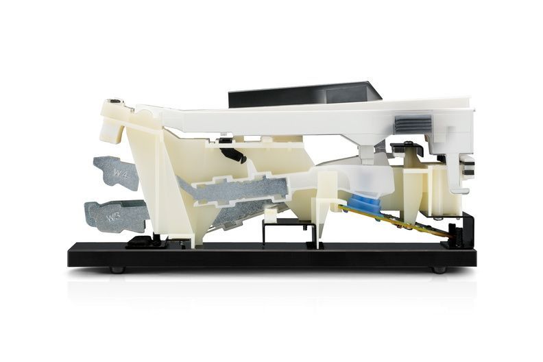 KAWAI CN-201W Digitalpiano weiß matt, RH3 Tastatur mit IvoryTouch ...