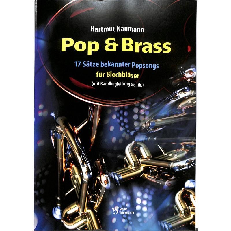 Noten Pop & Brass Hartmut Naumann Blechbläserquartett Strube VS 2410 | 00052702
