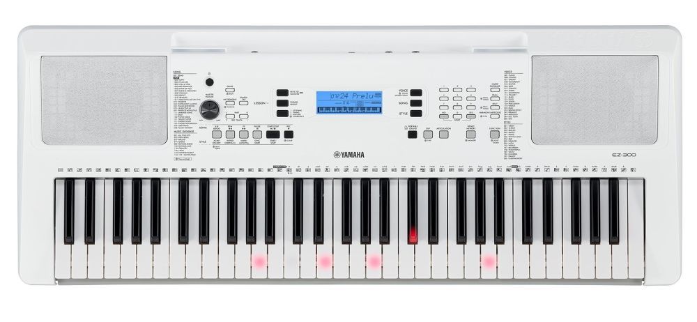 Yamaha EZ-300 Keyboard mit Begleitautomatik und Leuchttasten | 00049530